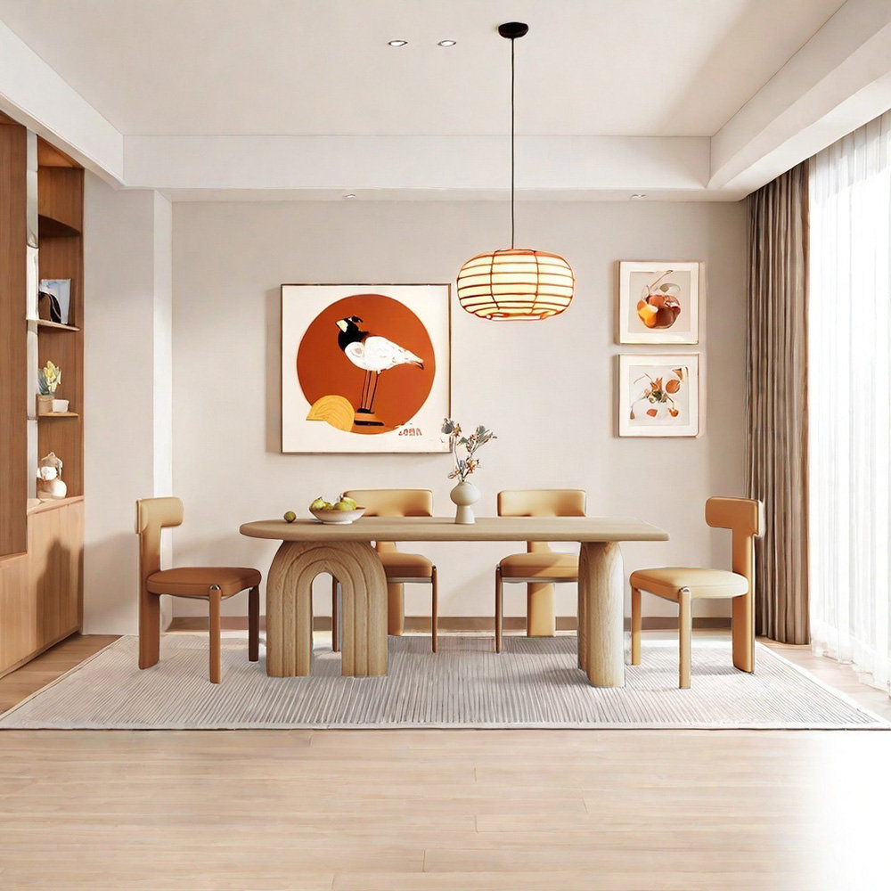 MRzenghong Modern solid wood dining table | Wayfair