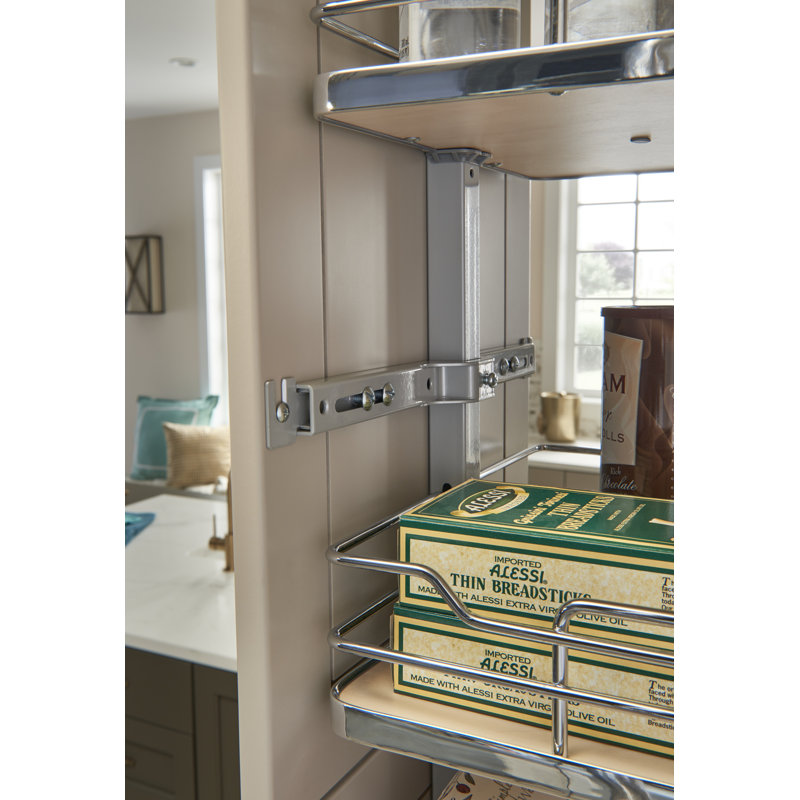 Rev-A-Shelf Adjustable Solid Surface Pantry System for Tall Pantry ...