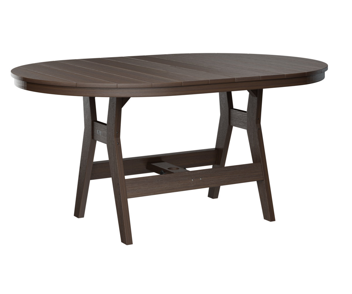 Berlin Gardens Harbor Regular 64″ Oblong Counter Height Table | Perigold