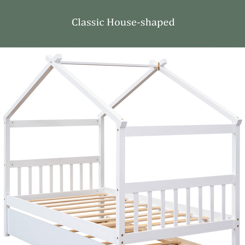 Harper Orchard Besmira Daybed with Trundle | Wayfair