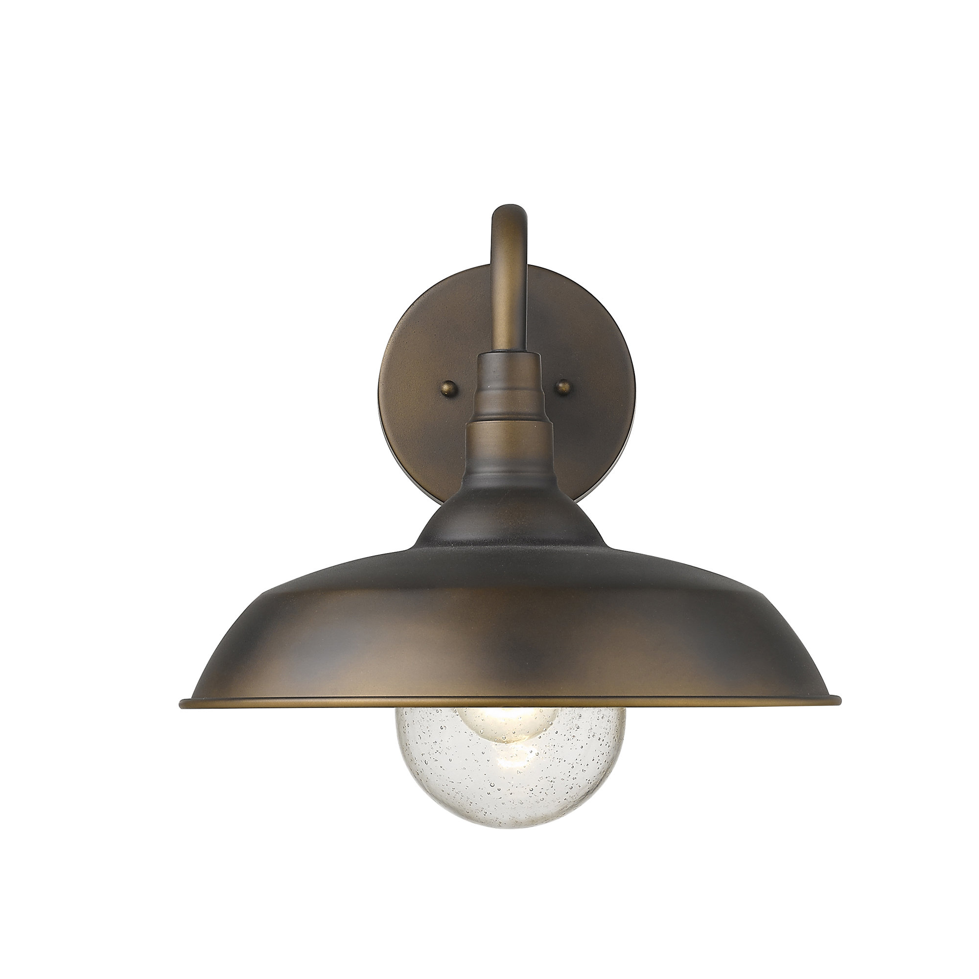 Gracie Oaks Sussman Steel Wall Light & Reviews | Wayfair