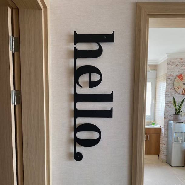 Latitude Run® Hello Wall Decal & Reviews | Wayfair