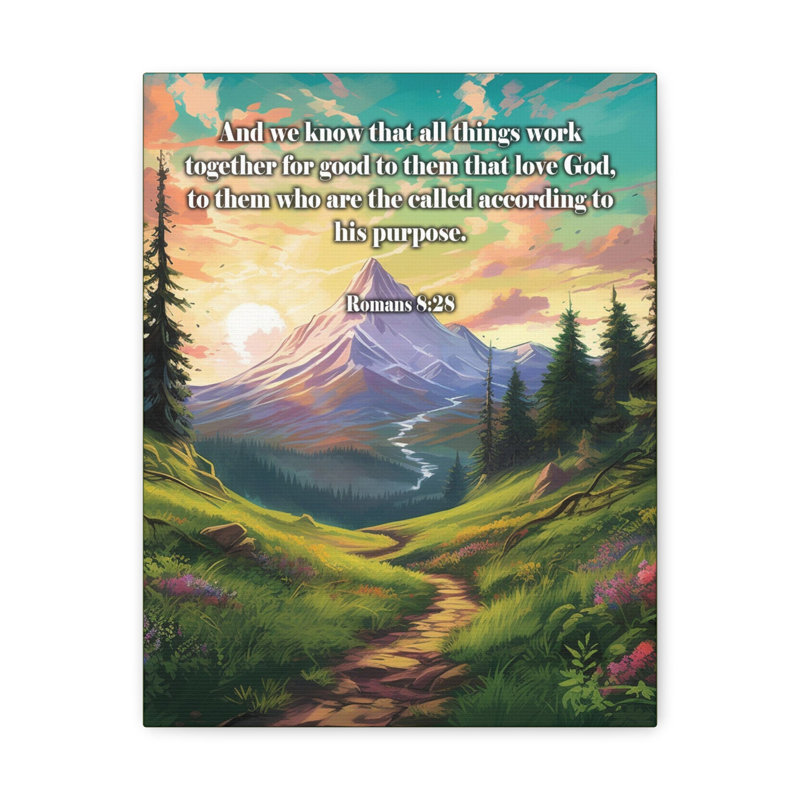 Millwood Pines All Things Work Together Romans 8:28 Christian Wall Art ...
