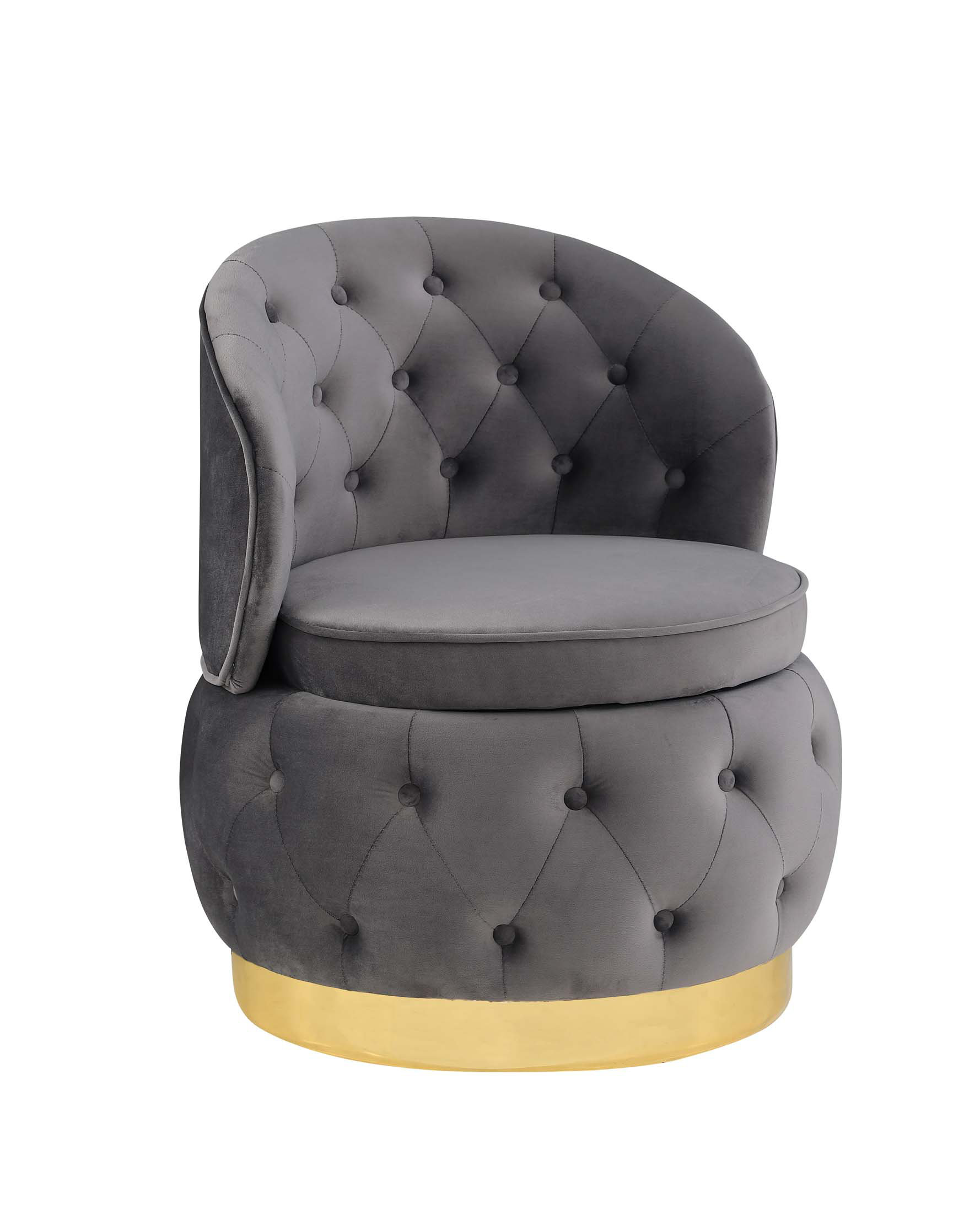 Mercer41 360 Degree Swivel Cuddle Barrel Accent Storage Chairs | Wayfair