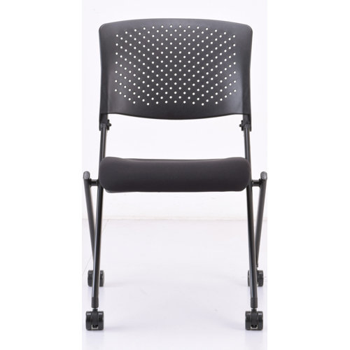 Lorell Nesting Metal Stackable Nesting Chair ( Set of 2 ) | Wayfair