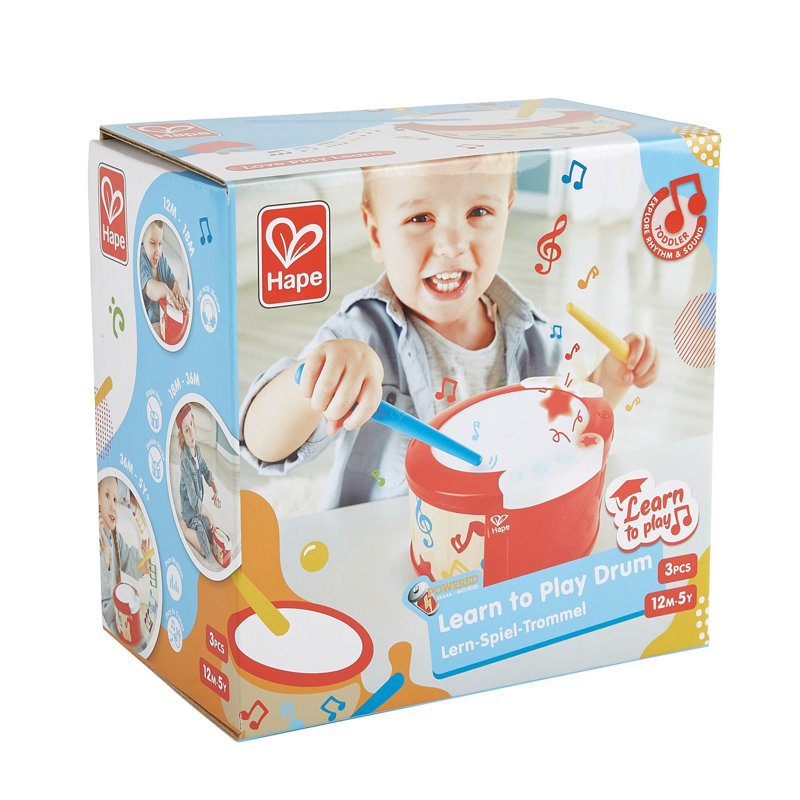 HaPe Electronic Drum Light and Guided Musical Instrument Toy | Wayfair