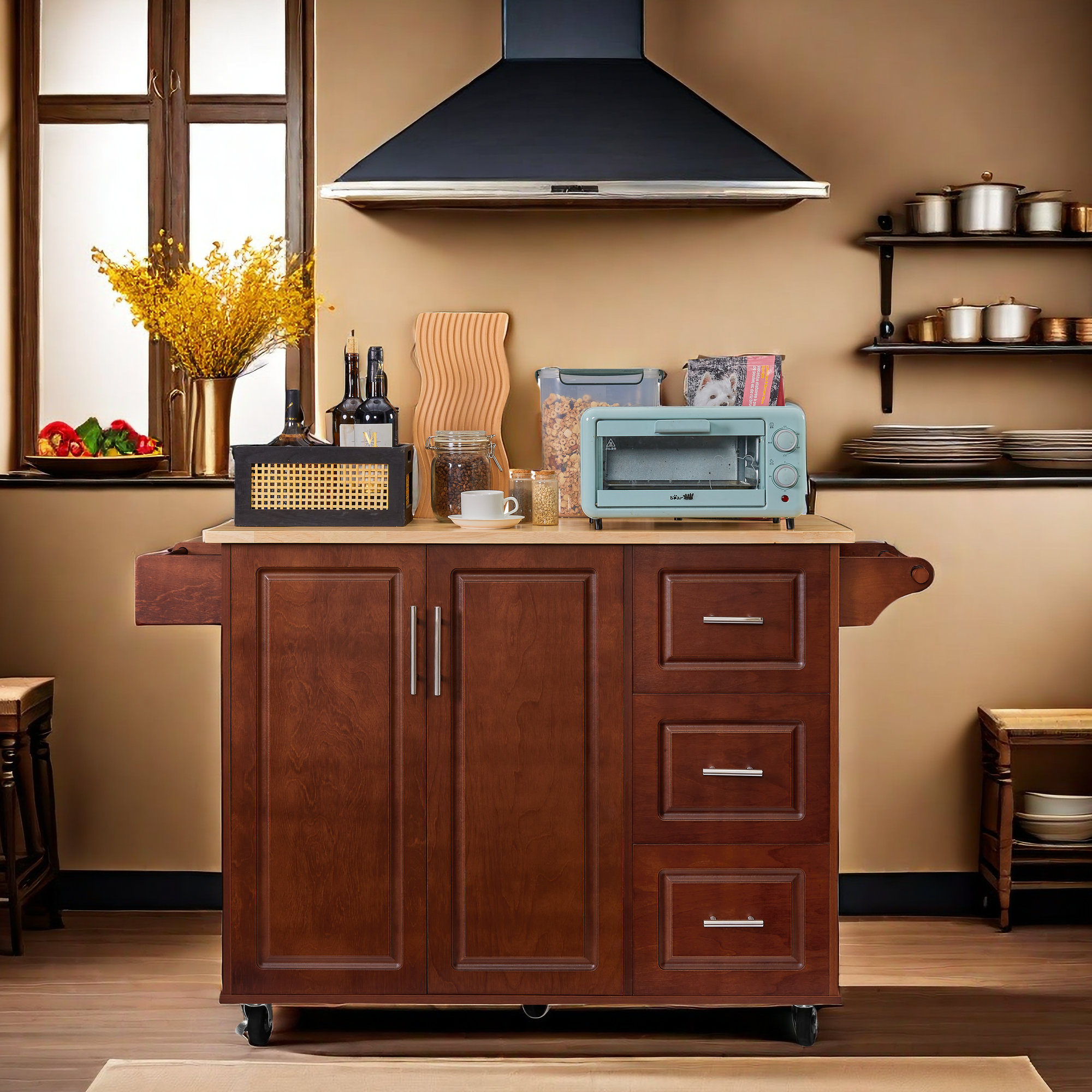 Red Barrel Studio Cocheco Kitchen Island - Wayfair Canada