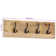Alpen Home Keely Solid Wood Wall 4 - Hook Wall Mounted Coat Rack ...