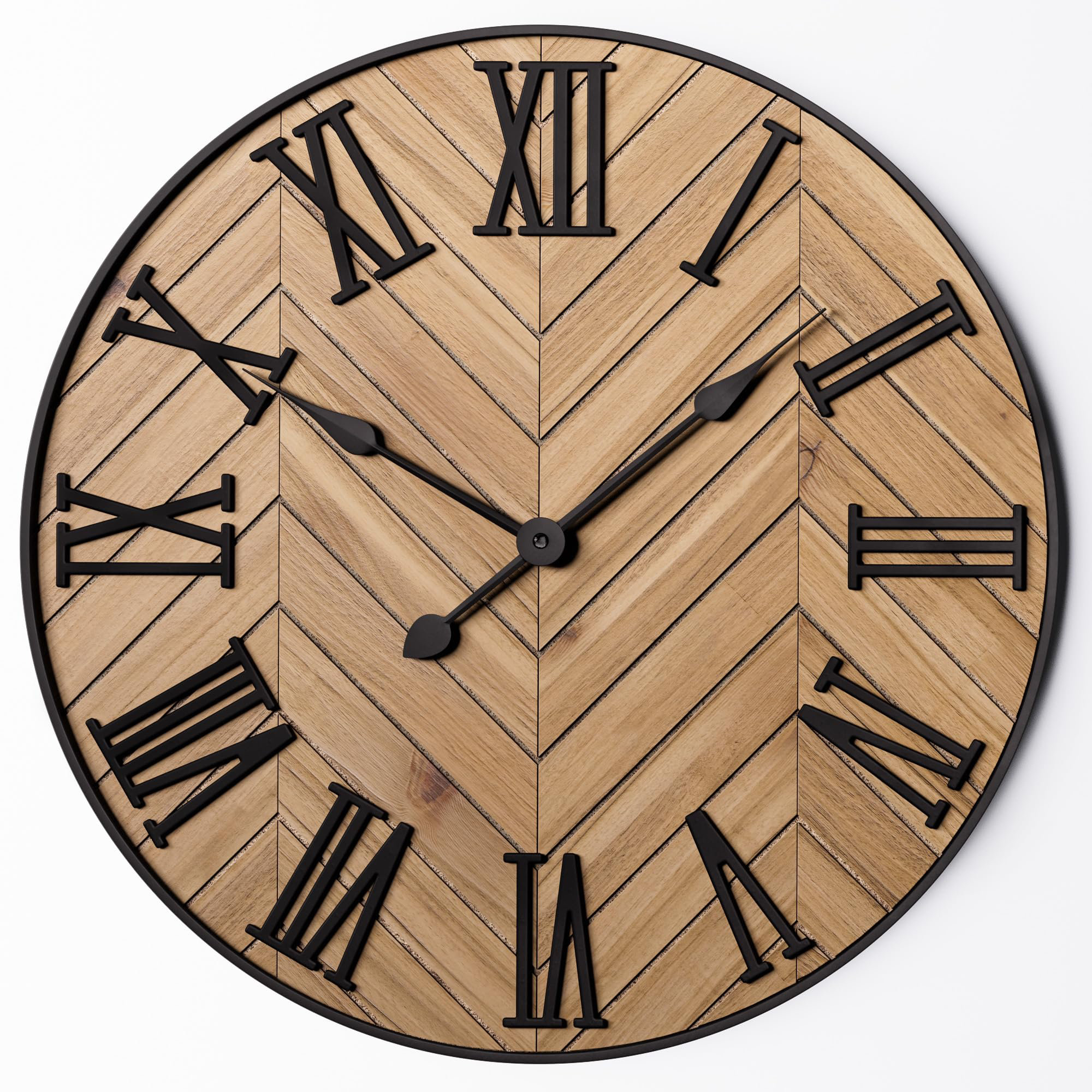 Union Rustic Kamyria Iron Wall Clock | Wayfair