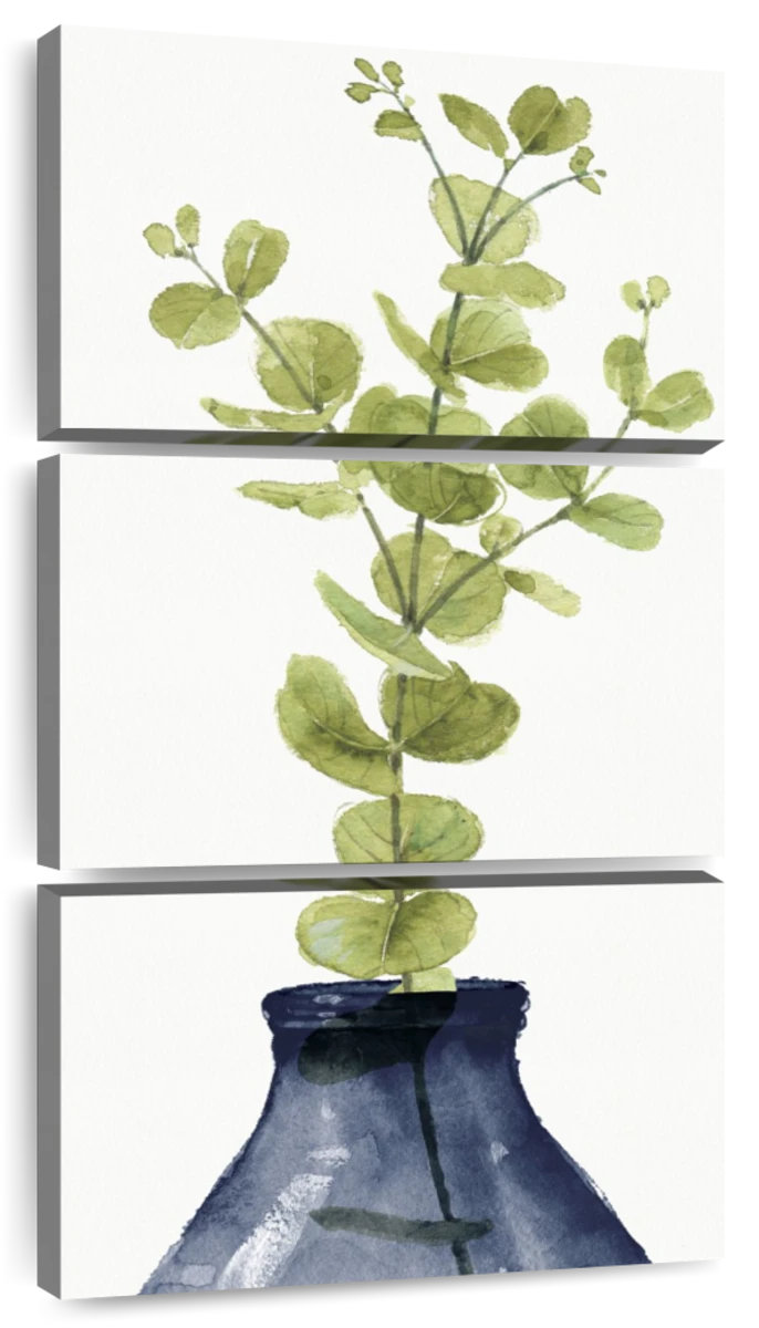 Winston Porter Mixed Greenery II Navy - Wayfair Canada