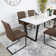 Brayden Studio Asfand 6 - Person Dining Set | Wayfair.co.uk