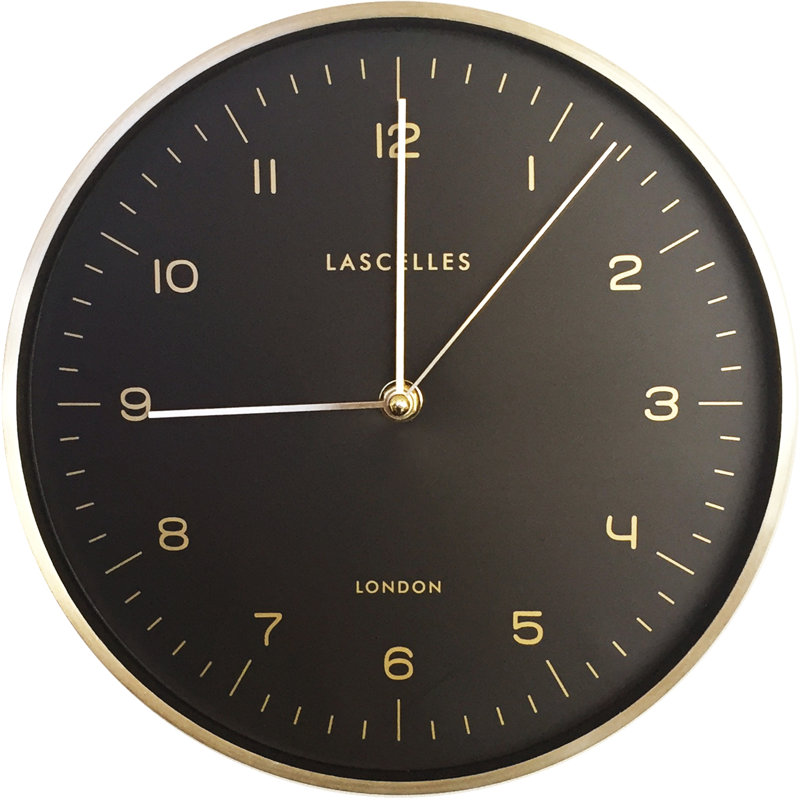 Roger Lascelles Clocks Metal Wall Clock & Reviews | Wayfair.co.uk