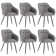 Canora Grey Ashonte Velvet Upholstered Metal Upholstered Back Armchair ...