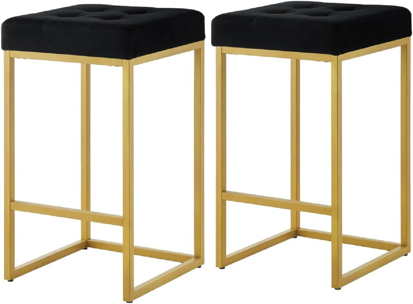 Latitude Run® Contemporary Counter Height Bar Stool Set Of 2 For ...