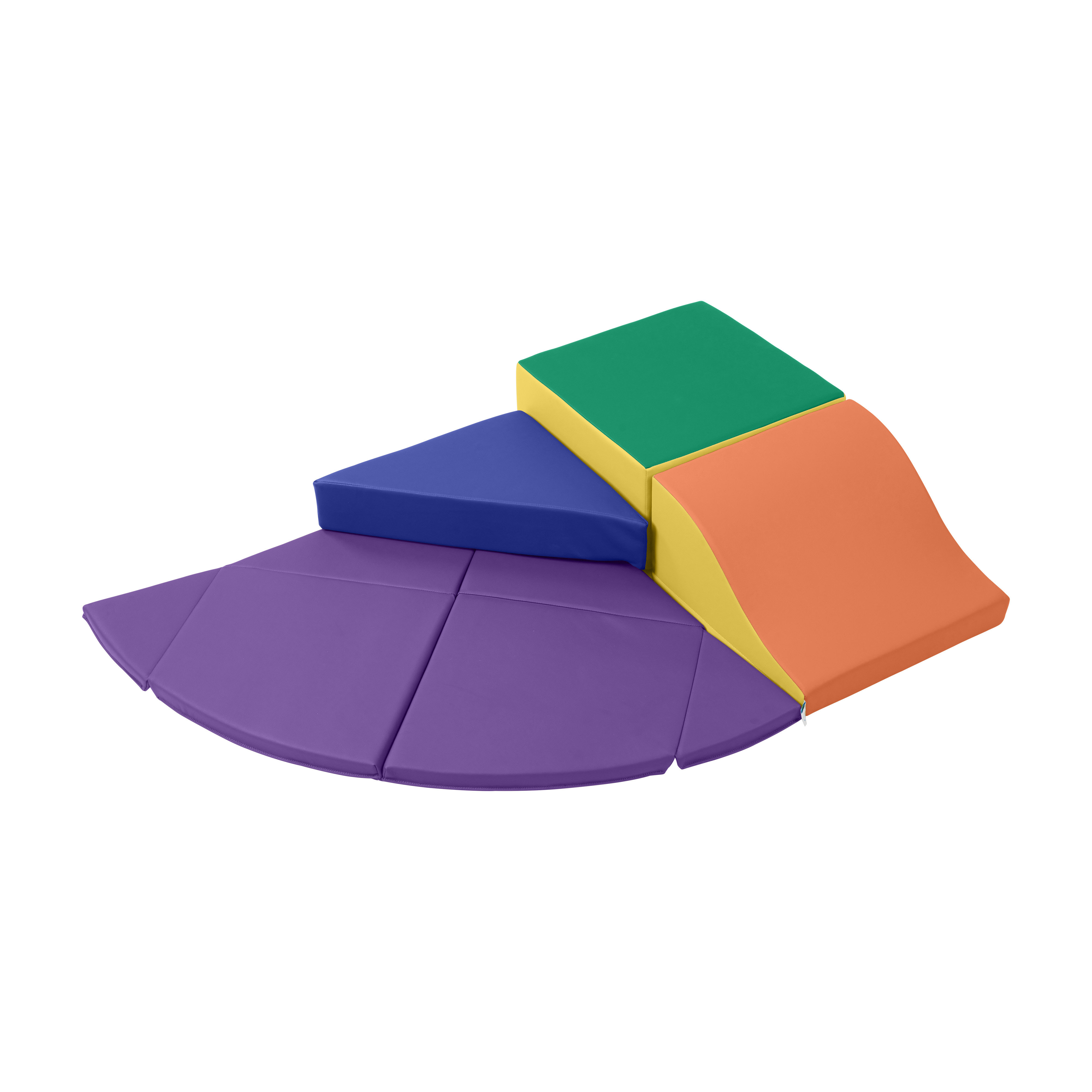 ECR4Kids SoftZone Junior Adventurer's Summit Slide, Corner Climber, 4 ...