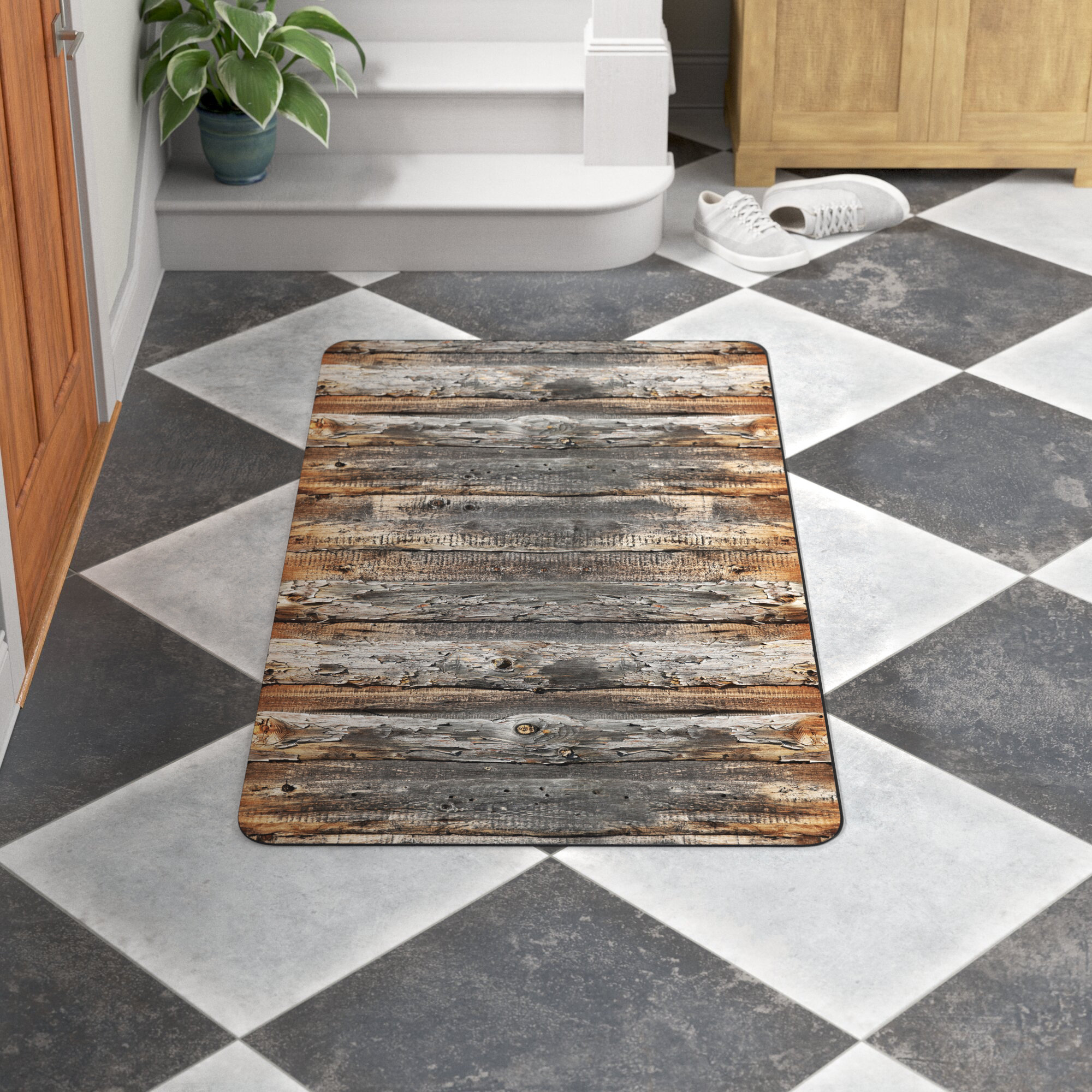 Freeport Park® Calumet Cabin Creek Kitchen Mat by Matterly & Reviews ...