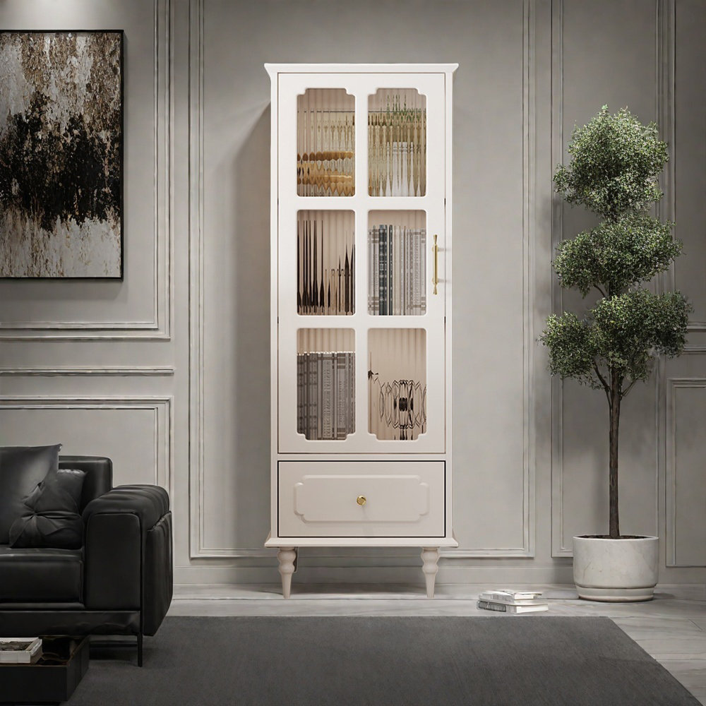 Kaoloupin American Style Enclosed Bookcase | Wayfair