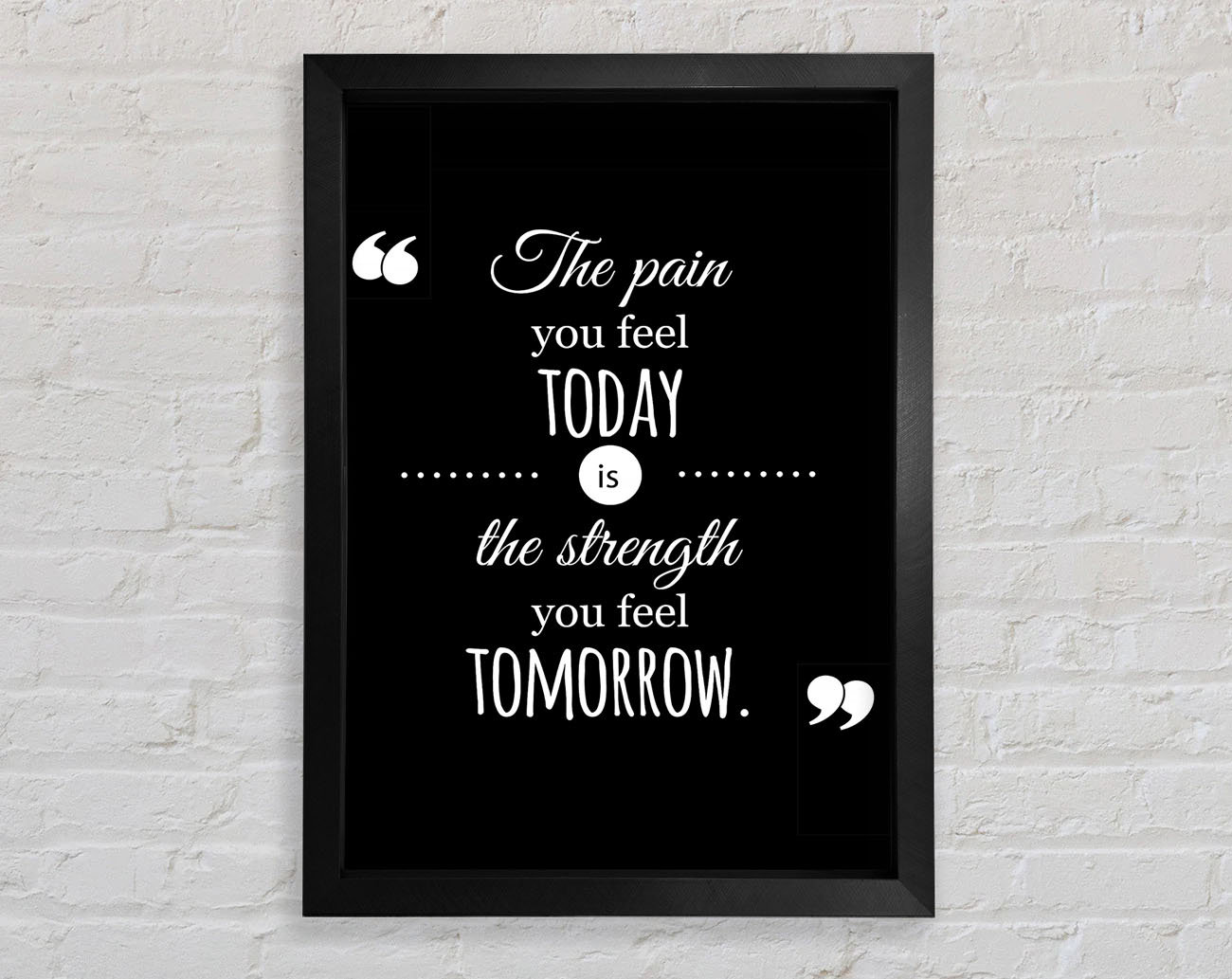 Happy Larry The Pain You Feel Today 1 - Single Picture Frame Art Prints ...