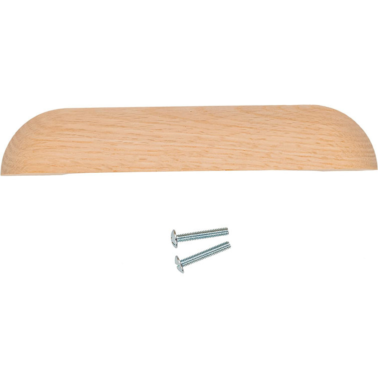 UNIQANTIQ HARDWARE SUPPLY Large Oak Desk Handle ( Centers: 5 1/2 ...