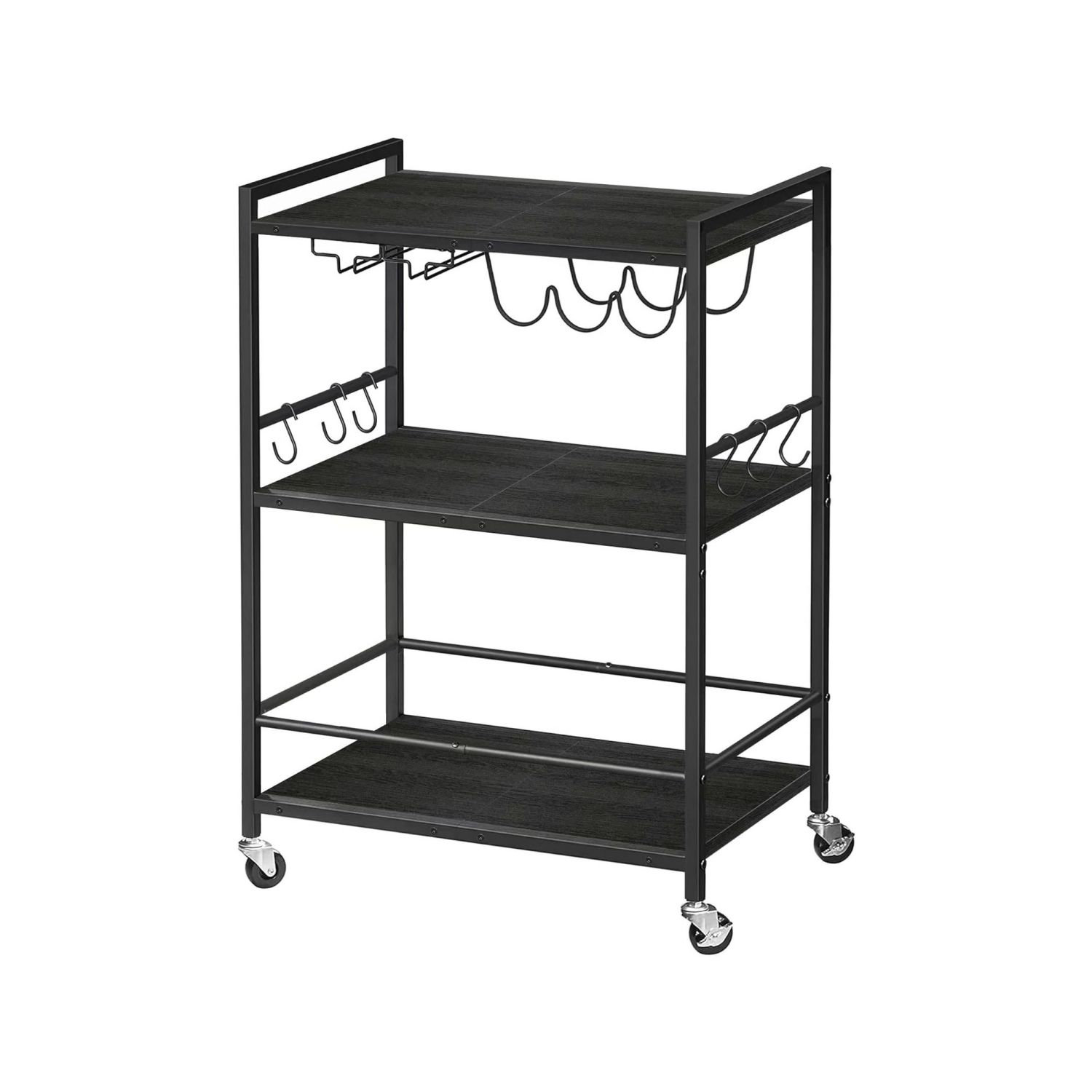 Ameriwood 32.7'' H x 23.7'' W Utility Cart | Wayfair