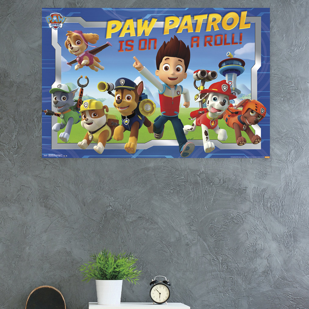 Trends International Paw Patrol - Crew Paper Print | Wayfair
