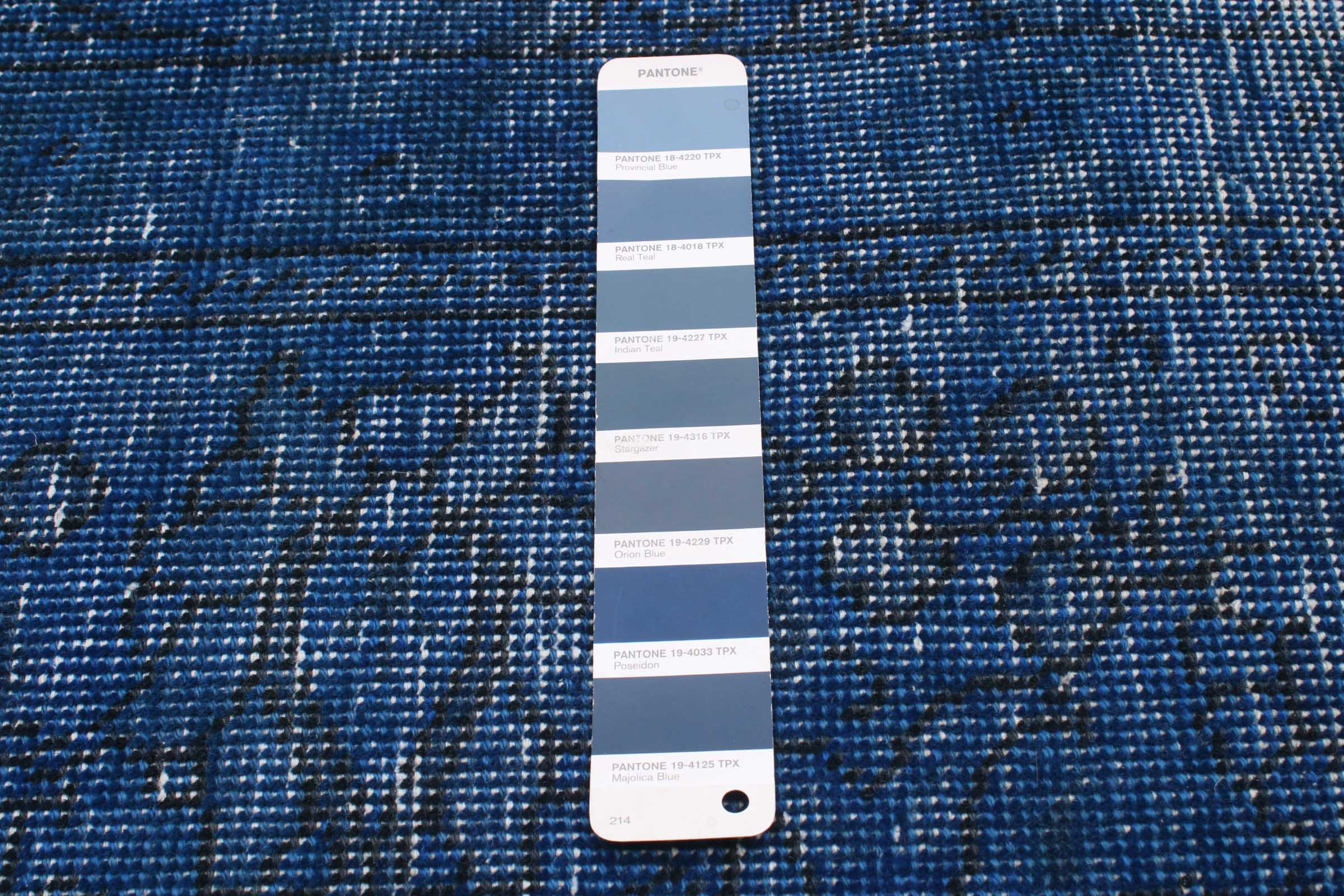 Isabelline Color Transition Dark Blue Rug 8'0" X 10'8" | Wayfair