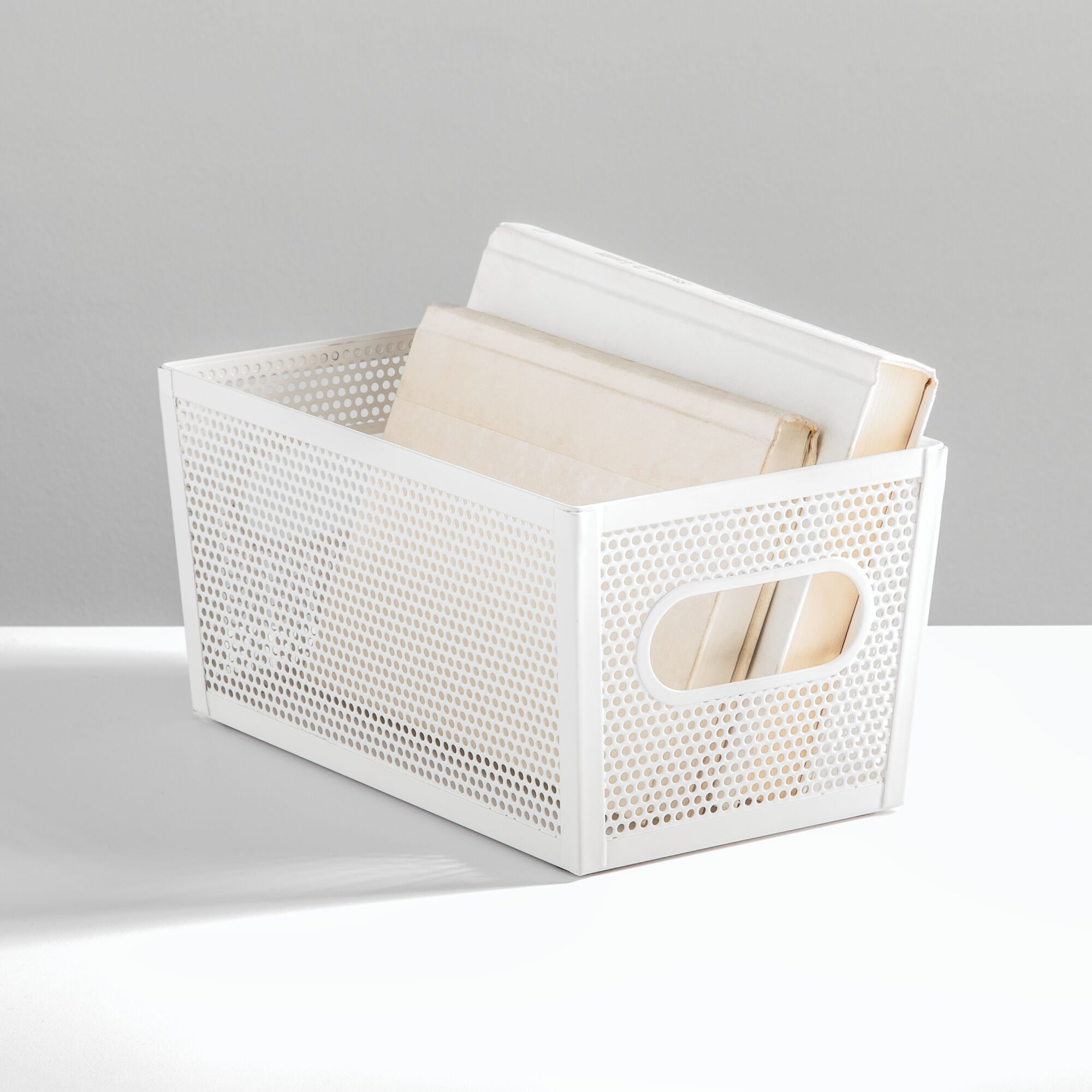 iDesign 10 x 6 x 5 Perforated Bin & Reviews | Wayfair