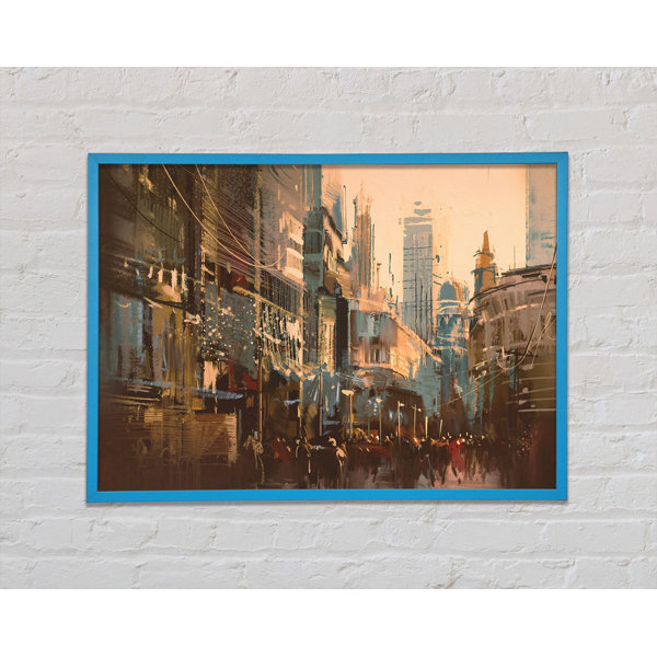 Brayden Studio The Busy Street Rumble by Unkown - Single Picture Frame ...