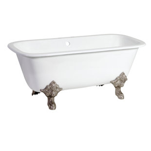 Enameled Cast Iron Tubs Bathtubs You'll Love | Wayfair