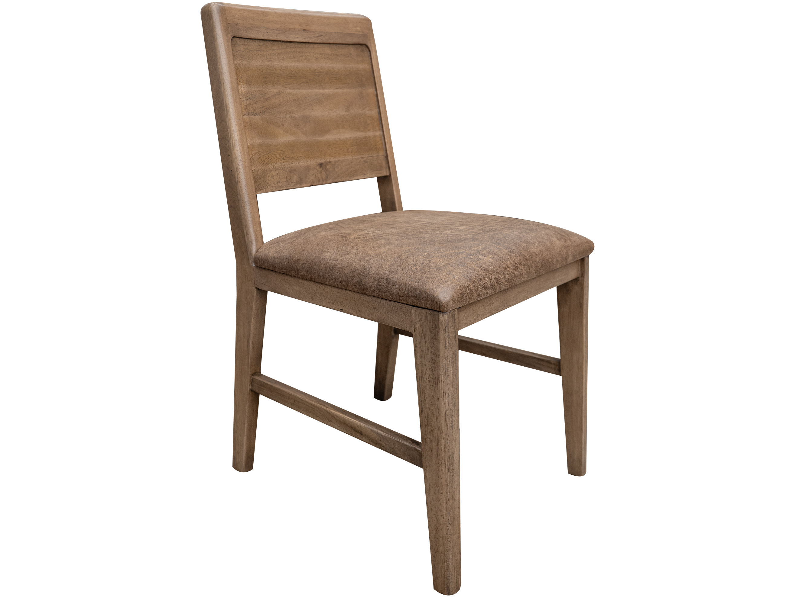 Millwood Pines Dobby Upholstered Seat Wooden Chair | Wayfair