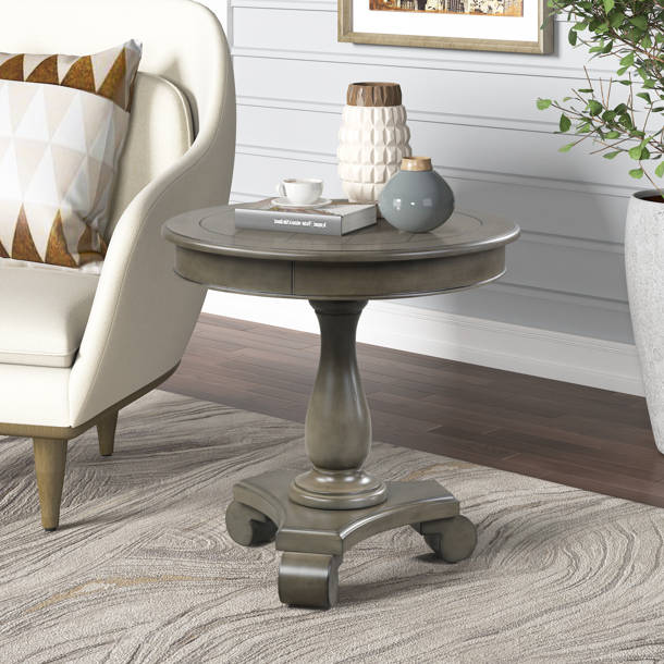 Fleur De Lis Living Annable Pedestal End Table & Reviews | Wayfair