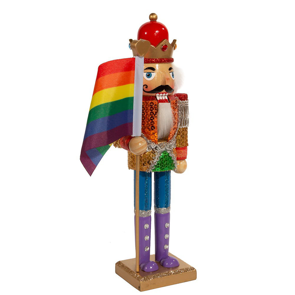 Kurt Adler Wooden Pride Nutcracker | Wayfair