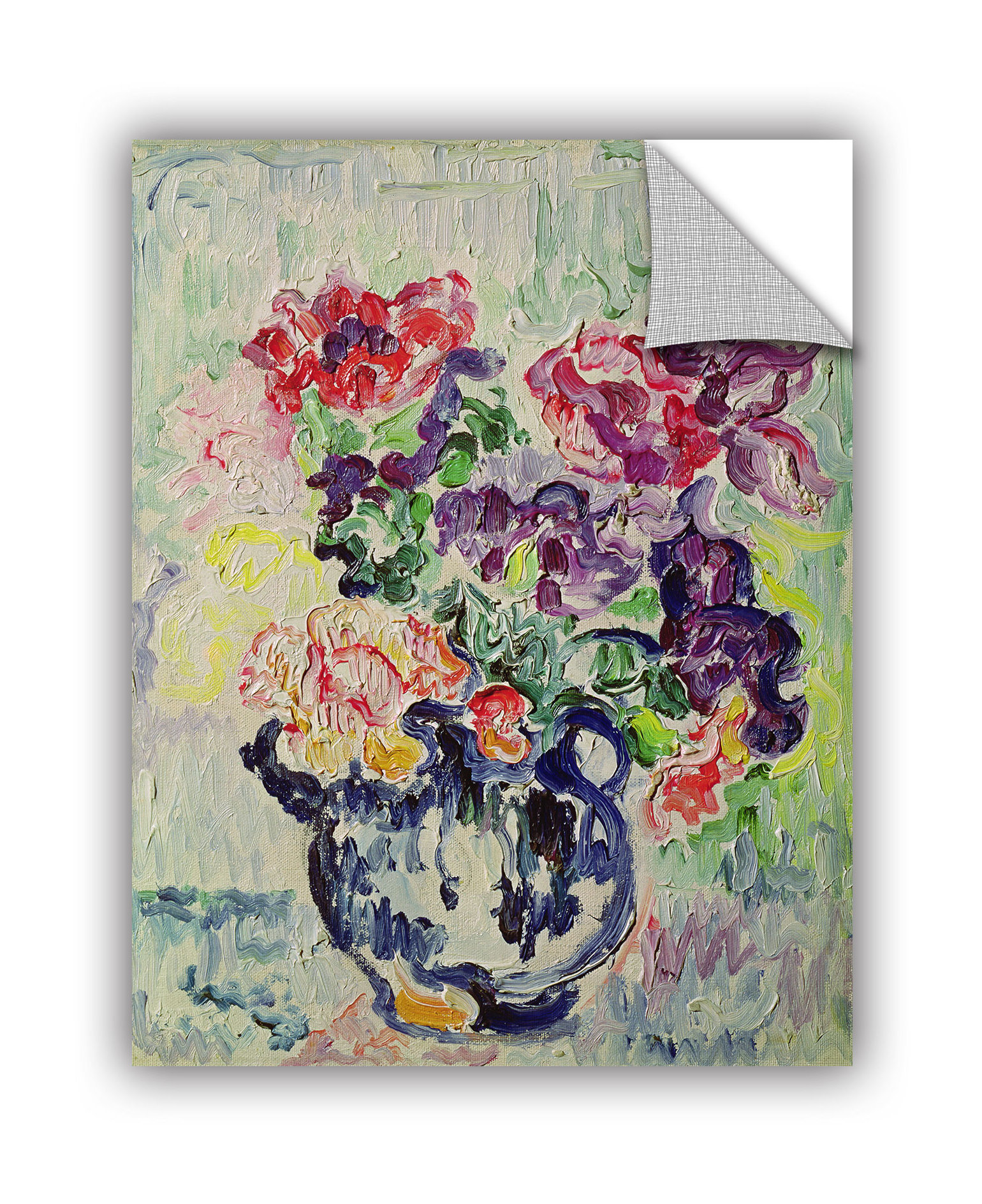 ArtWall Paul Signac Anemones Wall Decal - Wayfair Canada