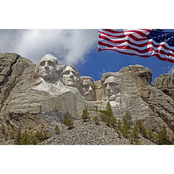 Alpen Home Mount Rushmore by -A1A- - No Frame Art Prints on Canvas ...