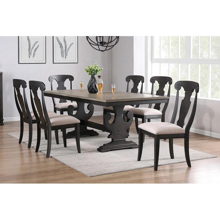 Canora Grey Extendable Solid Wood Dining Table - Wayfair Canada