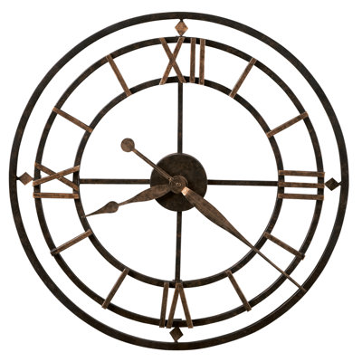 Howard Miller Metal Skeleton Wall Clock & Reviews | Perigold