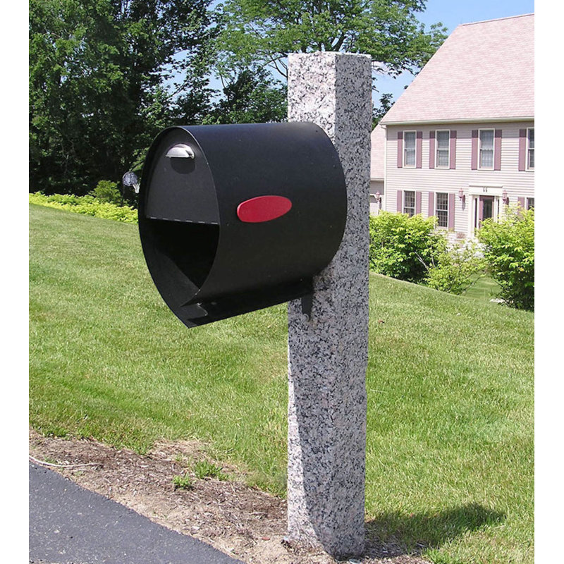 Spira Mailbox Post Mounted Large Mailbox & Reviews | Wayfair
