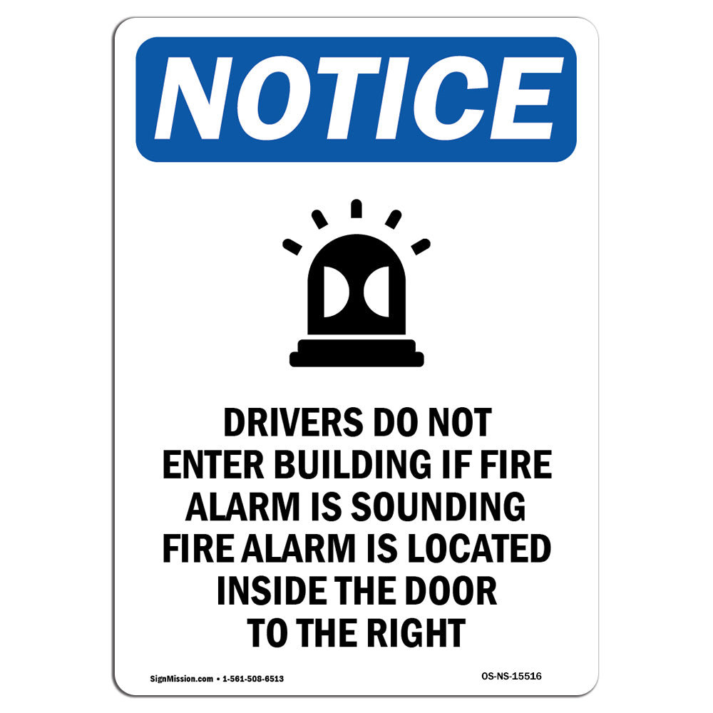 SignMission Drivers Do Not Enter Building Sign | Wayfair