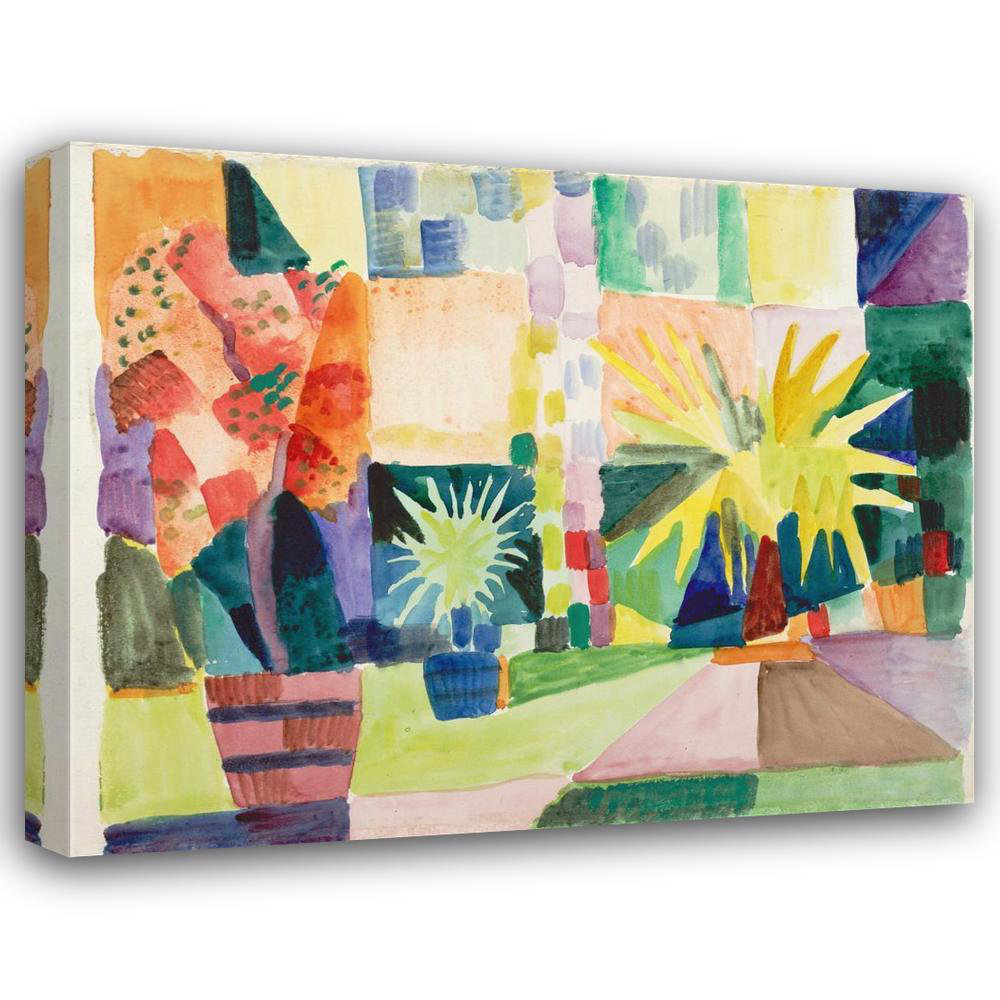 Astoria Grand "Arden on Lake Thun" by August Macke - Gallery Wrap ...
