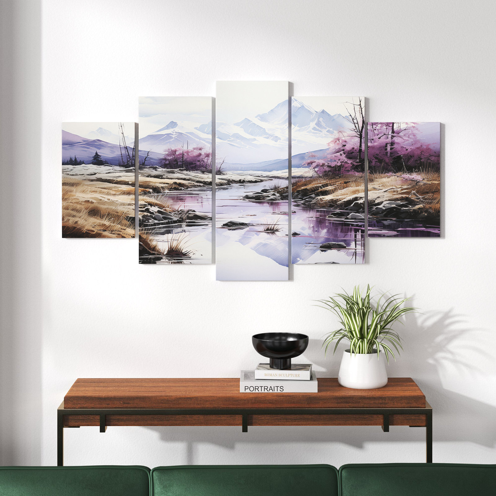 Wade Logan® Alaska Arctic Reflections - Winter Landscape Metal Wall ...