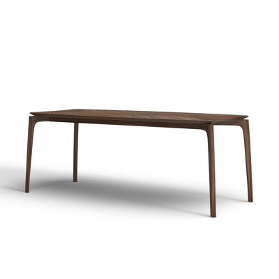 AllModern Jennings Solid Wood Base Dining Table & Reviews | Wayfair