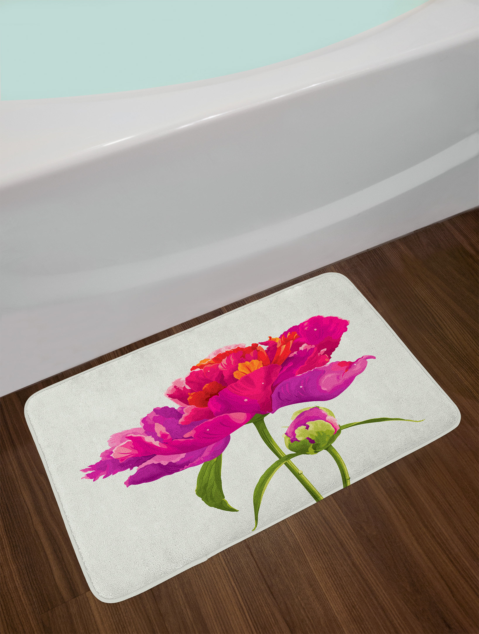 East Urban Home Okeema Bath Mat | Wayfair