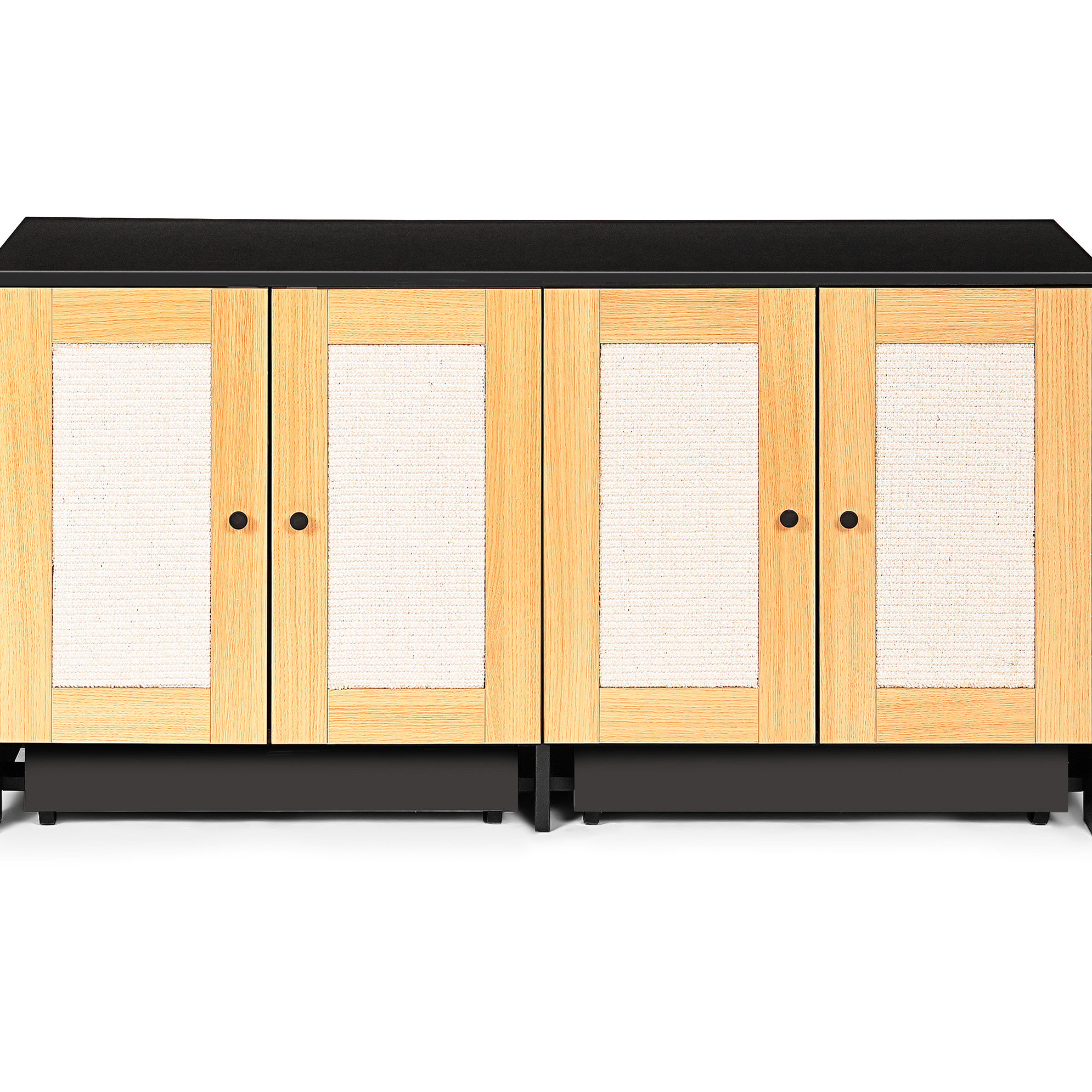 Tucker Murphy Pet™ Double Litter Box Enclosure For Cats, Hidden With ...