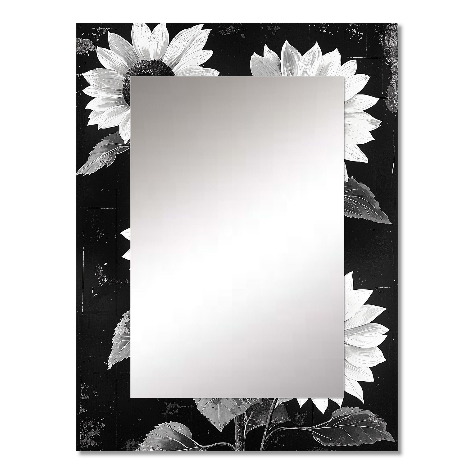 Dakota Fields Midnight Sunflowers Beauty - Sunflowers Unique Wall ...