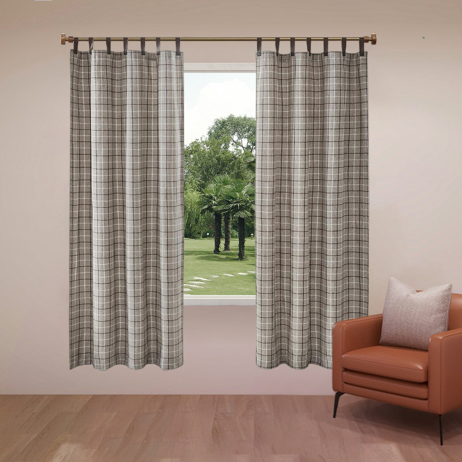 Frifoho Polyester Curtain | Wayfair