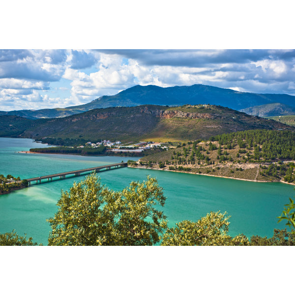 Alpen Home Chipperfield Bridge On Iznajar Lake - Wrapped Canvas ...