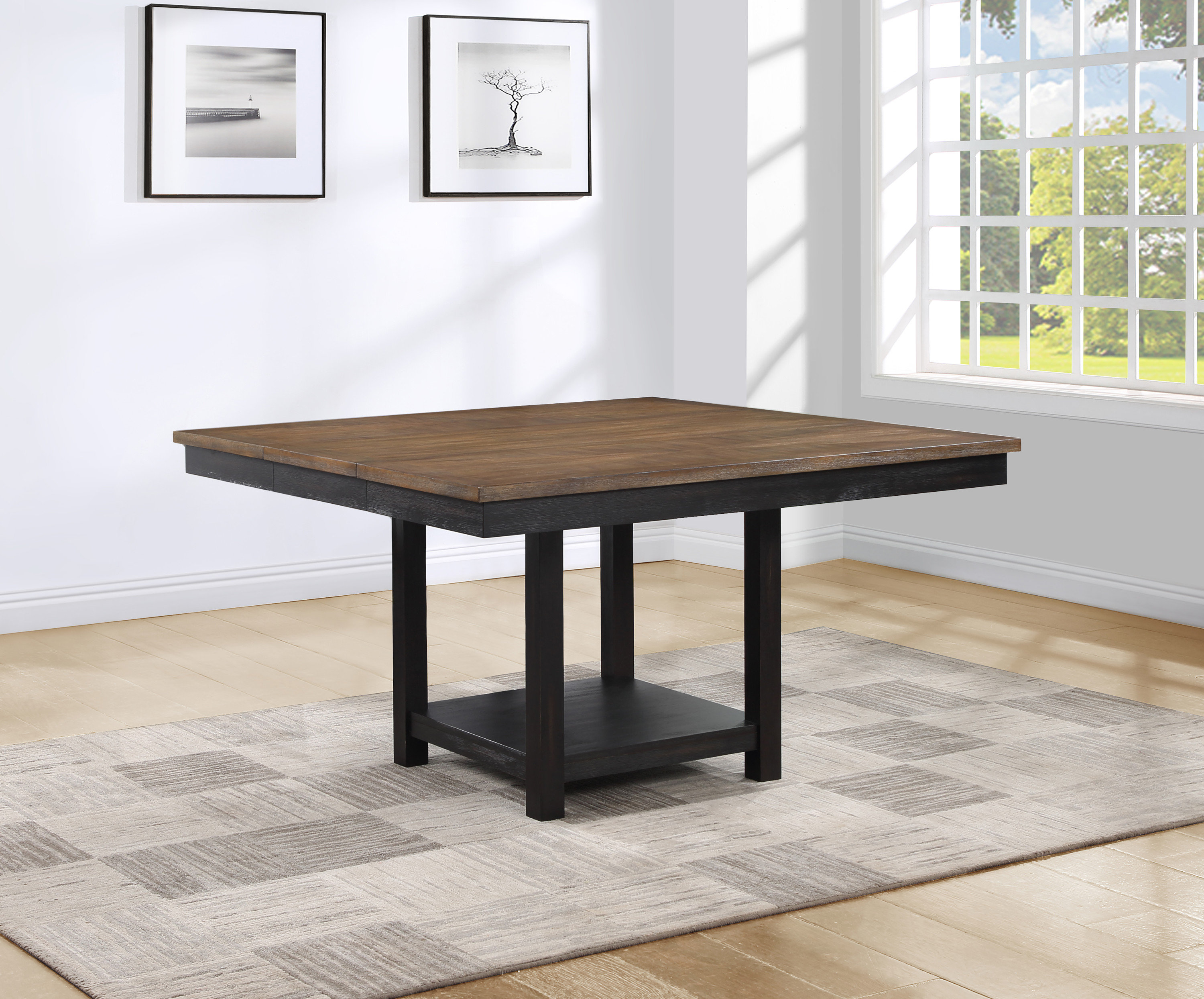 Red Barrel Studio Damain 52 L x 52 W Dining Table - Wayfair Canada