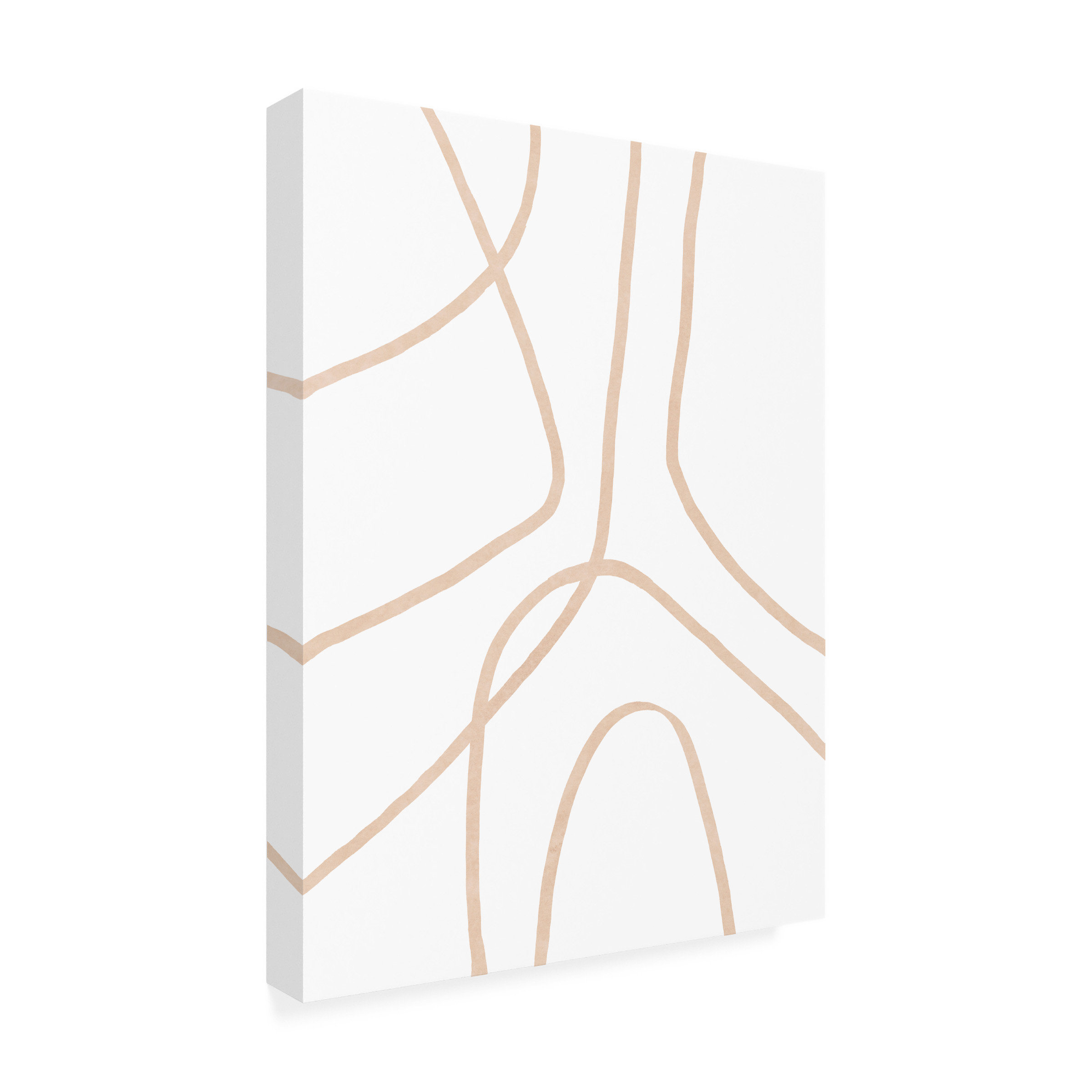 Wrought Studio™ Clean Contour IV by June Erica Vess - Unframed Print on ...