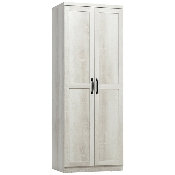 Wade Logan® Buzia 63" 2-Door Kitchen Pantry, Freestanding Storage ...