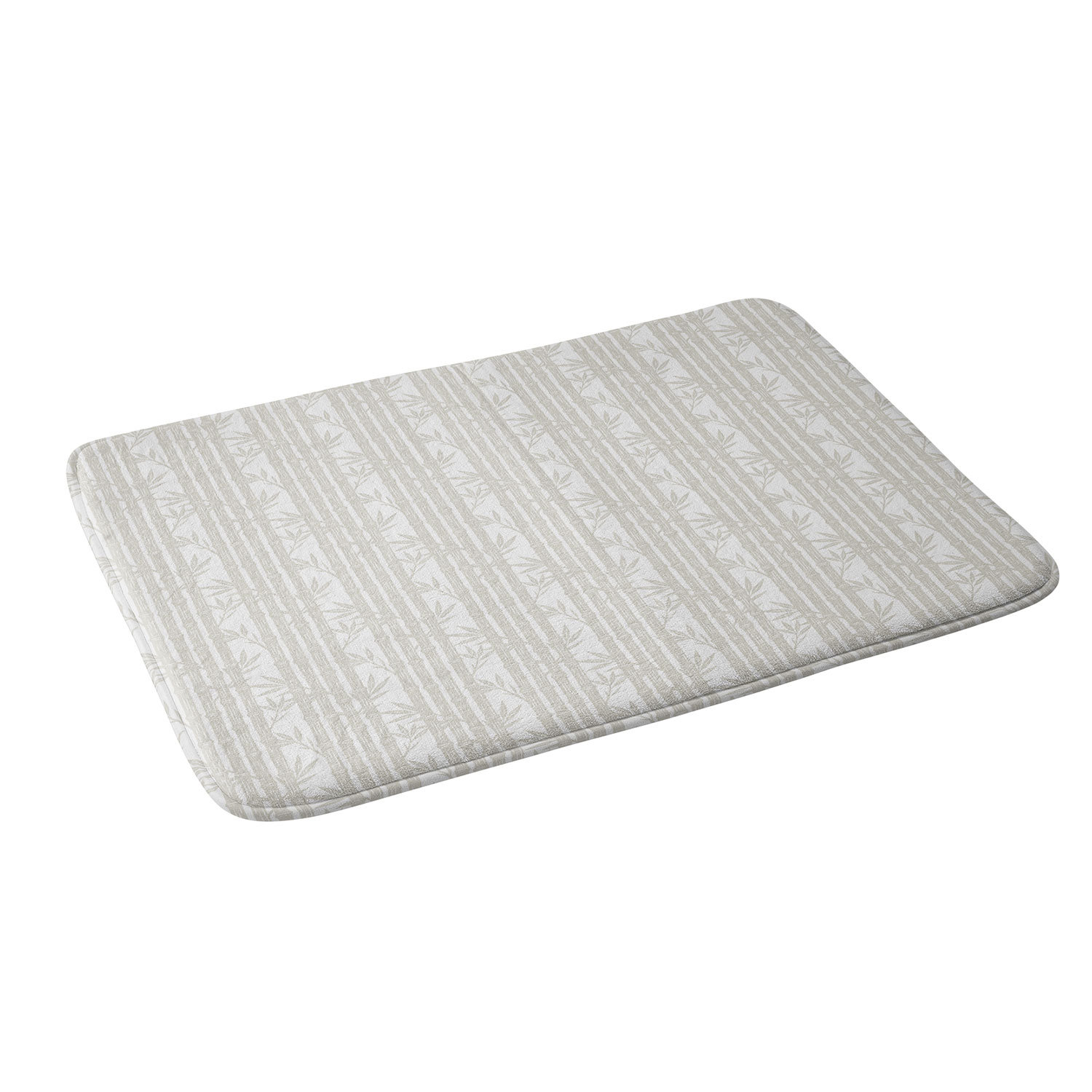 Deny Designs Little Arrow Design Co bamboo stripes neutral Memory Foam ...